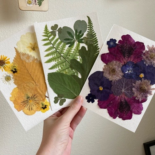 Little Leaf Ink | Watercolor and Pressed Floral Mixed Media Creations ...
